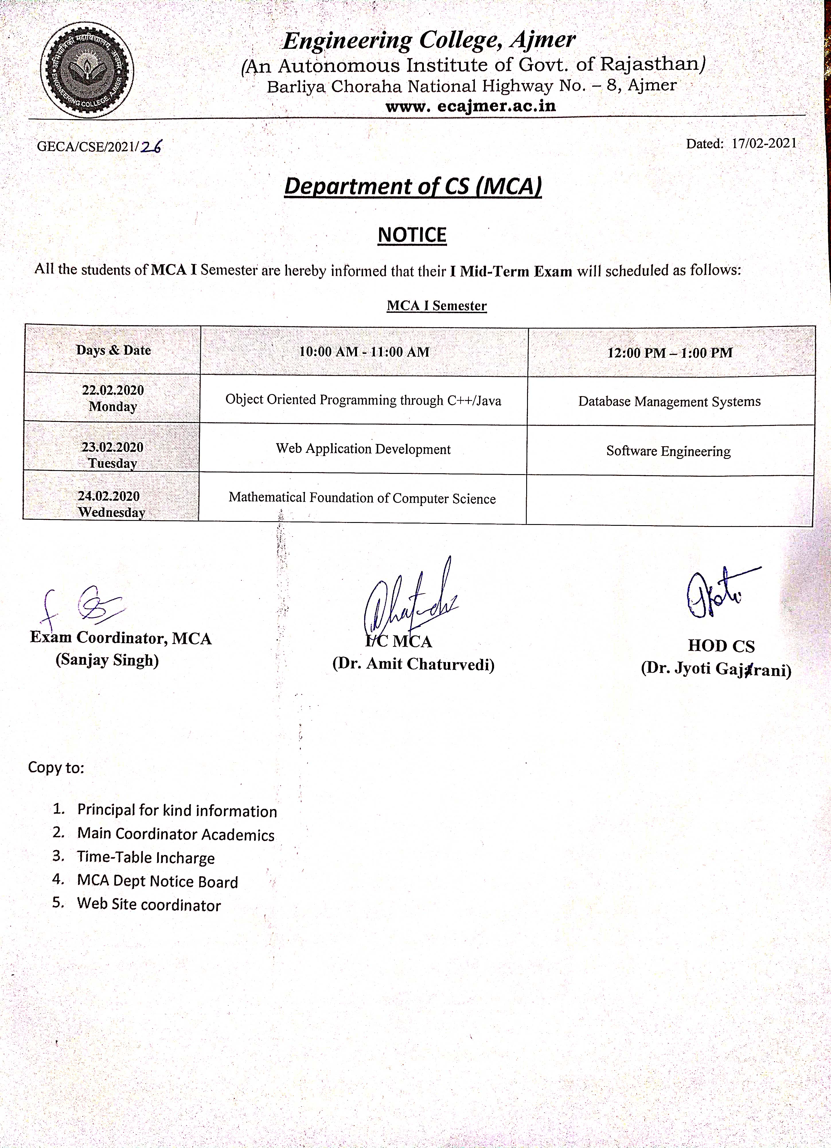 Engineering College Ajmer